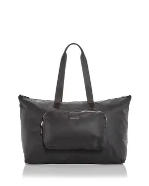 Michael Kors Tanner Reversible Packable Large Tote - Black