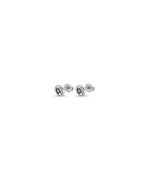 UNODE50 Sterling Plated Crystal Drop Earrings