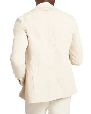 Ted Baker London Rusticj Regular Fit Textured Boucle Cotton Blend Blazer