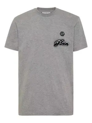Philipp Plein Logo-embroidered T-shirt