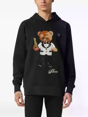 Philipp Plein Hooded Sweatshirt - Black
