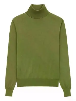 Saint Laurent Turtleneck Sweater - Green