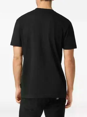 Philipp Plein Logo-embroidered T-shirt