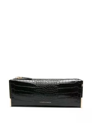 Elisabetta Franchi Croc Effect Clutches
