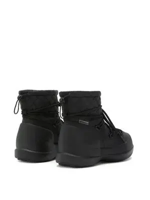 Moon Boot Mezzaluna Quilted Waterproof Lace-up Boots