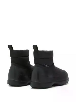 Moon Boot Mezzaluna Padded Quilted Boots - Black