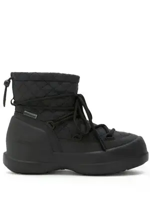 Moon Boot Luna Quilted Snow Boots - Black