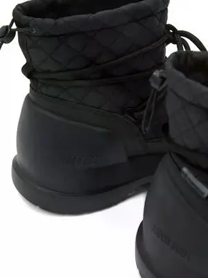 Moon Boot Luna Quilted Snow Boots - Black