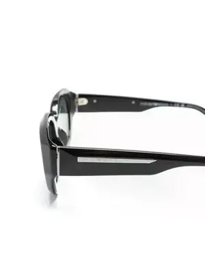 Emporio Armani Oval-frame Sunglasses