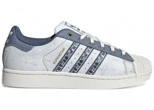Adidas Superstar Ii Denim Print Sneakers