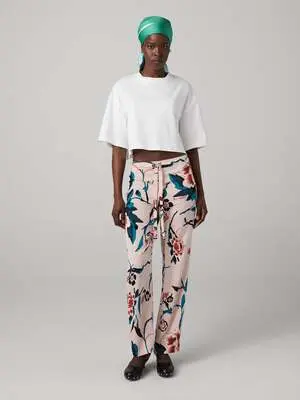 Diane Von Furstenberg Straight Leg Pants