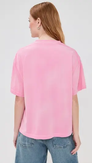 THE ELDER STATESMAN Sunbleached Oversized Tee