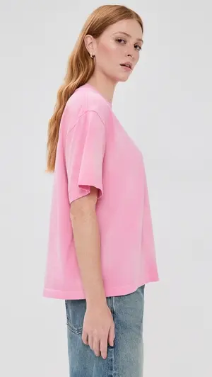 THE ELDER STATESMAN Sunbleached Oversized Tee