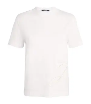 Jacquemus Cotton J T-shirt - White