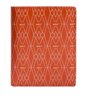Wolf Signature Id Card Case - Orange