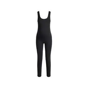 SKIMS Cotton Jersey Maternity Catsuit - Soot