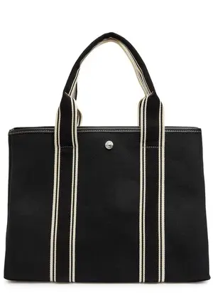 Rue De Verneuil Traversée M Cruise Canvas Tote Bag - Black