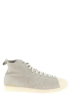 Adidas Originals By Alexander Wang Superstar Hi Sneakers - Gray