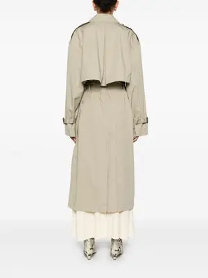 TOTEME Cotton-blend Trench Coat - Beige