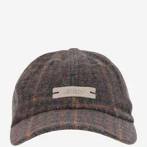 AUTRY Wool Blend Baseball Cap - Red