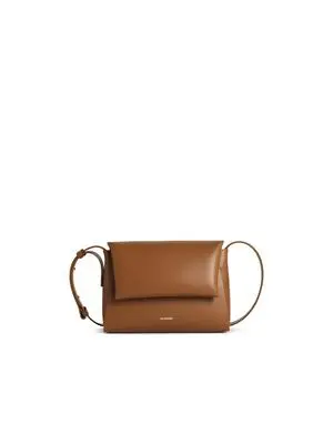 Jil Sander Silver Tone Cross Body Bags