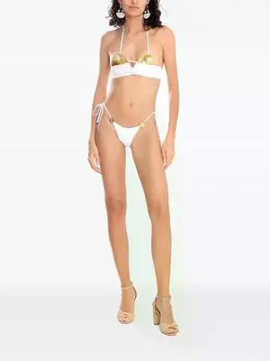 AMIR SLAMA Bustier-style Bikini Set