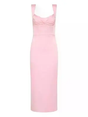 Women's Sweetheart Neckline Midi Dresses