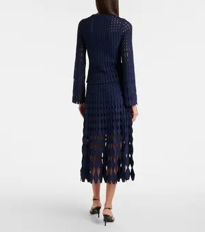 Simkhai Open-knit Top