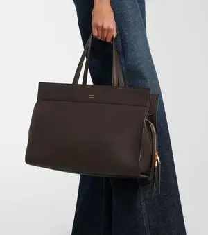 Khaite Crosby Leather Tote