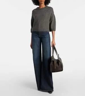 Khaite Crosby Leather Tote