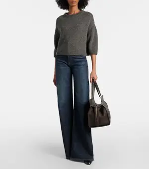 Khaite Crosby Leather Tote
