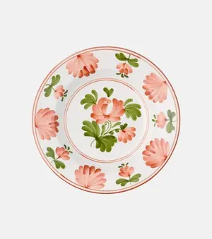 CABANA Blossom Ceramic Soup Plate - Pink