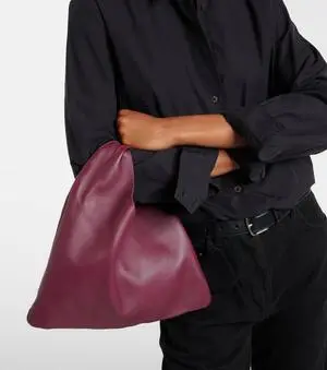 THE ROW Bindle Small Leather Tote Bag