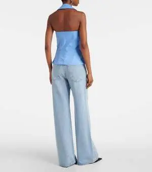 Coperni Halterneck Cotton Top