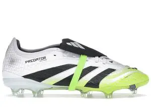 Adidas Predator Pro Foldover Tongue Fg - Cloud White/core Black/lucid Lemon