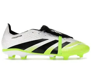 Adidas Predator League Foldover Tongue Fg/mg - Cloud White/core Black/lucid Lemon