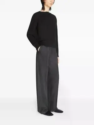 Dries Van Noten Wool Straight-leg Trousers