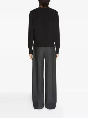 Dries Van Noten Wool Straight-leg Trousers