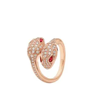 BVLGARI Serpenti Seduttori Ring Rose Gold - Rose Gold