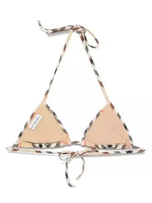 Burberry Check Bikini Top