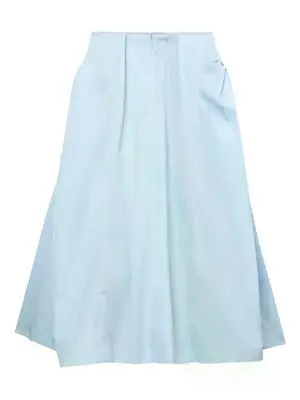 Simone Rocha Panelled Pleated Midi Skirt