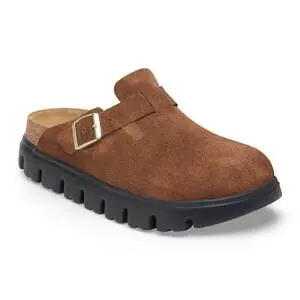 Birkenstock Brown Mules Clogs For Women