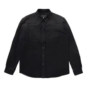 MAISON MARGIELA Paneled Denim Shirt