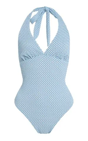ELCE Ira Halter One-piece Swimsuit - Print