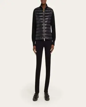 Moncler Quilted Combo Cardigan - Ltbeig