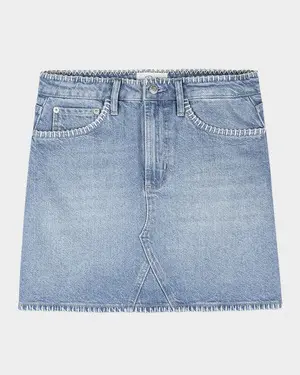 Rails Laurel Denim Mini Skirt - Harbor