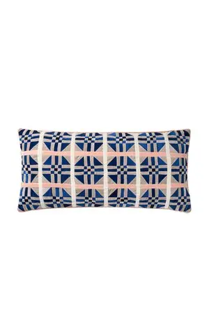 CHRISTINA LUNDSTEEN Ivy Cotton Velvet Cushion - Multi