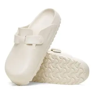 BIRKENSTOCK Boston Eva Clogs - Eggshell