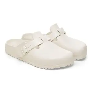 BIRKENSTOCK Boston Eva Clogs - Eggshell