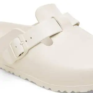 BIRKENSTOCK Boston Eva Clogs - Eggshell